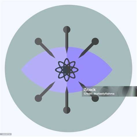 아이콘 관찰 데이터 분석 기호에 적합합니다 플랫 스타일 편집 가능한 간단한 디자인 디자인 템플릿 벡터 간단한 기호 그림 가상