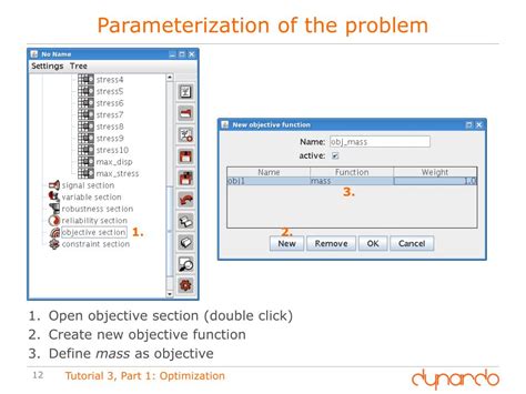 Ppt Tutorial 3 Part 1 Optimization Of A Linear Truss Structure