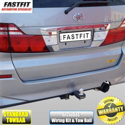 Fastfit Standard Tow Bar To Suit Imported Toyota Alphard 2002 2008