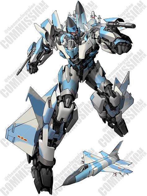 Kamitoge Supino Original Transformers Bad Id Bad Twitter Id Commission Highres Aircraft