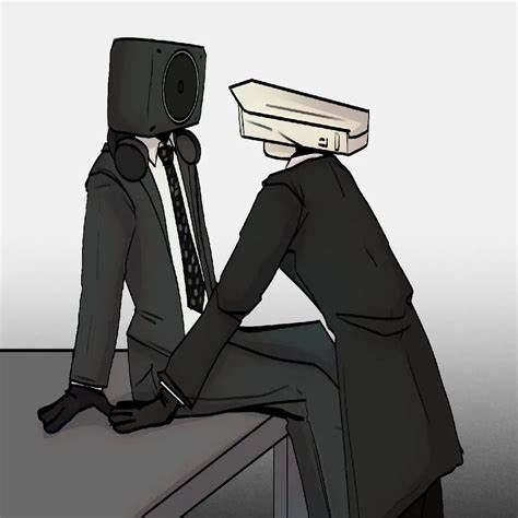Cameraman X Speakerman в 2023 г Милые рисунки Фан арт Рисунки