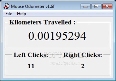 Mouse Odometer Download Softpedia