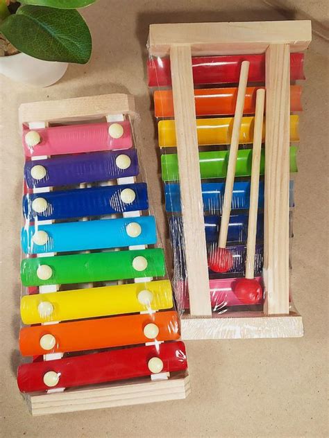 Деревяний ксилофон металофон — ціна 214 грн у каталозі Музичні іграшки Купити дитячі товари за