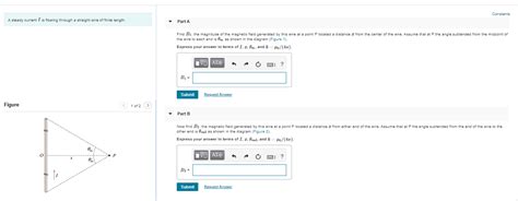 Solved Constants A Steady Current I Is Flowing Through A