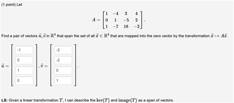 [solved] suppose f r3r2 is a linear transformation and f