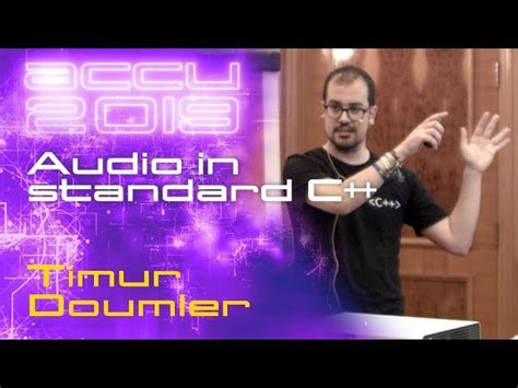 Accu Conference Talk Audio In Standard C From Accu Conference