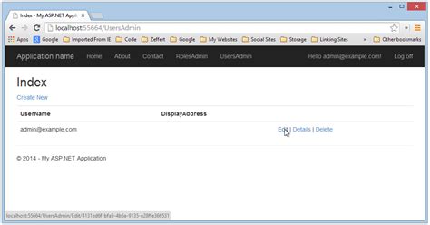 Aspnet Identity 20 Customizing Users And Roles Codeproject