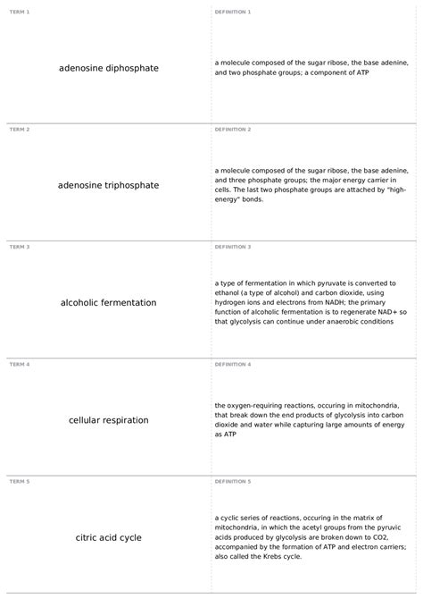 Chapter 8 Biol 1001 General Biology Docsity