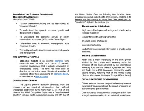 econ chap 2 chapter 2 module notes overview of the economic
