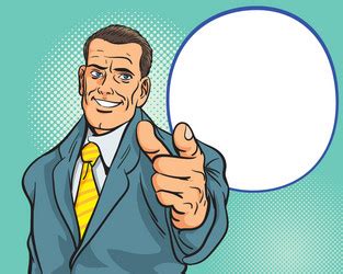 Man Bandaged Finger Royalty Free Vector Image VectorStock