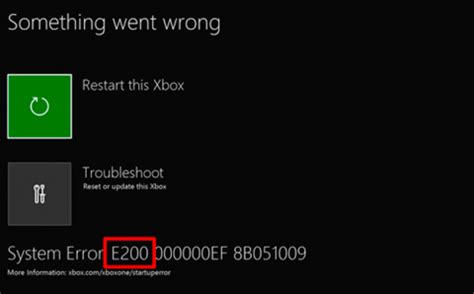 XBOX One Startup System Error PC Expert Services