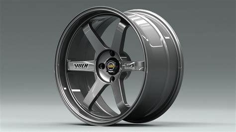 3d Volk Rays Te37 Model Turbosquid 2066779