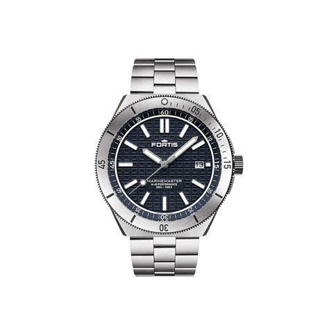 Fortis Marinemaster M 40 Gravity Schwarzer Block Hosenträger F8120027