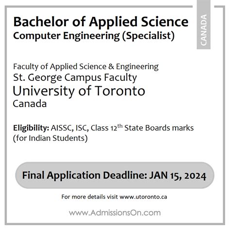 Computer Engineering University Of Toronto