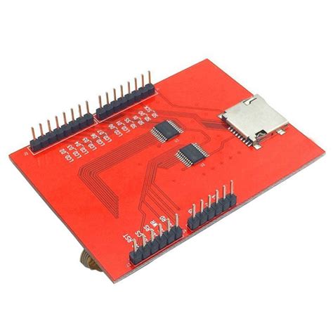 lcd tft 2 4 touchscreen shield para arduino baú da eletrônica baú