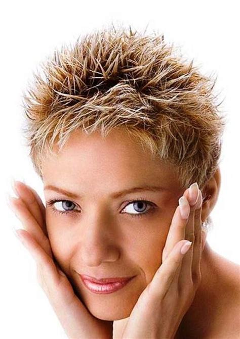 Short Spiky Hairstyles For Fine Hair Hairstyle Guides