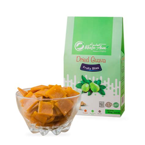 Khaso Aam Dried Guava Flavor 100 Gram 100 Natural Amrood Fruit Candy Premium Amrud Fruity