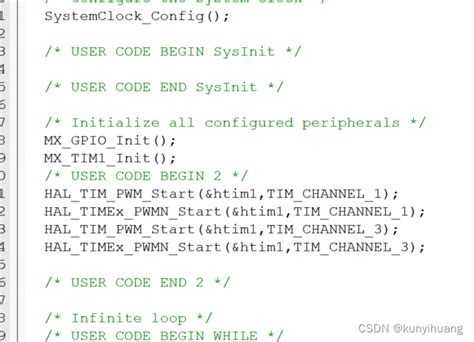 stm32g4 输出2路互补pwm 变占空比频率 stm32g4 pwm频率 csdn博客