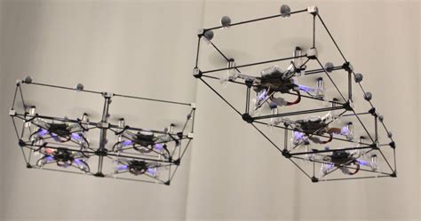 Modquad The Flying Structure That Self Assembles In Midair Modlab