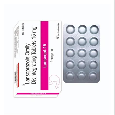 Lansoprazole Orally Disintegrating Tablets 15 Mg At ₹ 162 Box In Patna