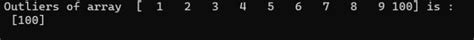 How To Determine Outliers In Python Askpython