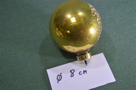 Купить Елочная игрушка Шар Зимние забавы Стекло ГДР Германия 2 цены фото описание