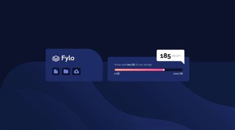 Frontend Mentor Fylo Data Storage Component Using Html And Css Coding Challenge Solution