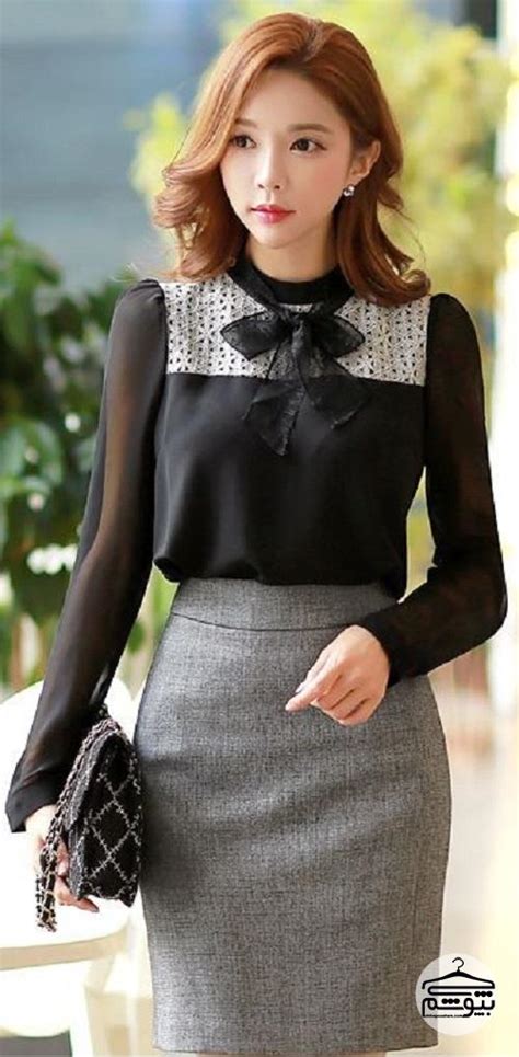 لباس مجلسی به سبک دختران کره‌ای