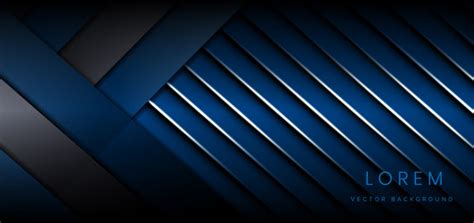 Abstract Dark Blue Gradient Diagonal Background Vector Image