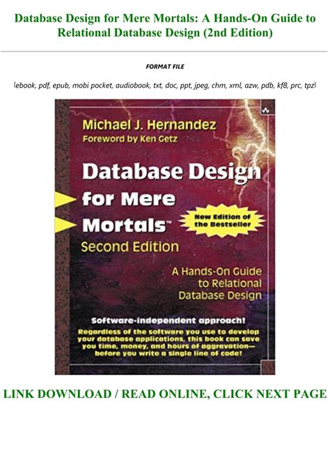 Sql Queries For Mere Mortals Pdf Download