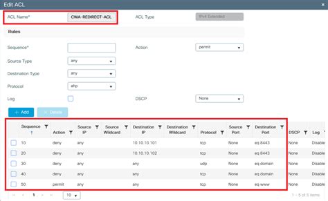 Cisco Wlc 9800 Cwa Redirect Acl For Ise Guest Access — Wires And Wi Fi