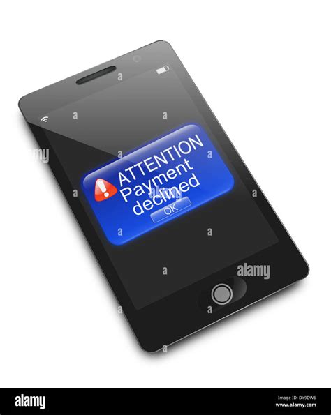 Payment Declined Concept Stock Photo Alamy