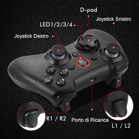 EasySMX Wireless Game Joystick Controller G Wireless Gamepad Joystick PC Dual Vibration