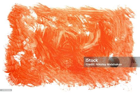 생생한 주황색 브러시 스트로크로 역동적이고 질감이 있는 추상 페인팅을 만들어 배경 및 디자인 프로젝트에 적합합니다 0명에 대한 스톡 사진 및 기타 이미지 Istock