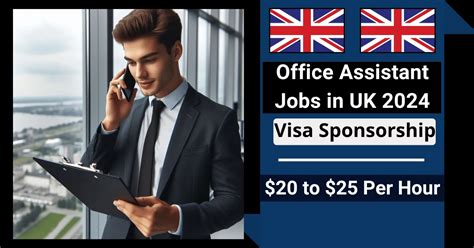 Office Assistant Jobs In Uk With Visa Sponsorship 2024 £20 £25 Per Hour