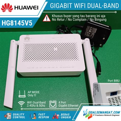 Jual Router Wifi Huawei Hg V Ont Gpon Gigabit Dual Band Ghz V Shopee Indonesia