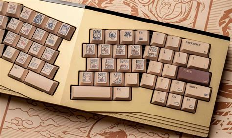 Newt Scamander Oem Keycap Set Fantastic Kawaiikeycaps