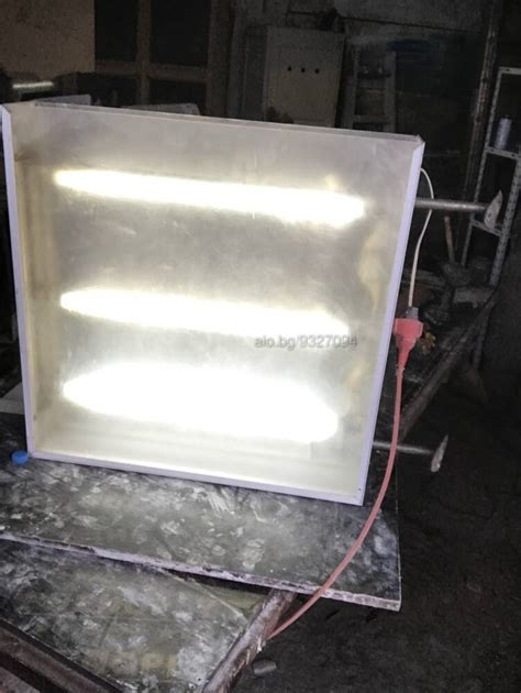 Светеща рекламна табела Рекламни продукти и съоръжения Варна Двустранно светеща реклам