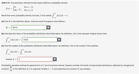 Solved ϖ ﻿the Piecewise Defined Function Below