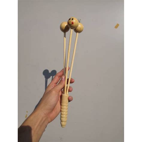 Ready Stock Tukul Meridian Urut Kayu Pemukul Belakang Badan