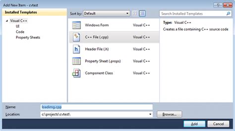Installing Opencv In Visual C Express Stack Overflow