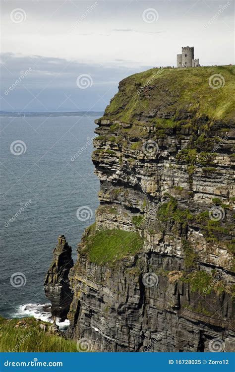 Cliffs Of Mother Stock Image Image Of Clouds Landscape 16728025