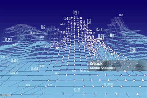 추상 분석 인포그래픽 배경입니다 Spatio 시간적 마이닝 데이터 빅 데이터 벡터 일러스트레이션 데이터에 대한 스톡 벡터 아트 및 기타 이미지 Istock