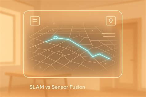slam vs sensor fusion hybrid tracking in ar augmia application