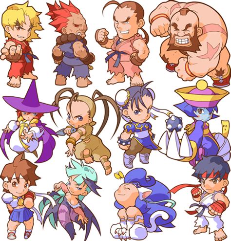 Chibi Video Game Characters