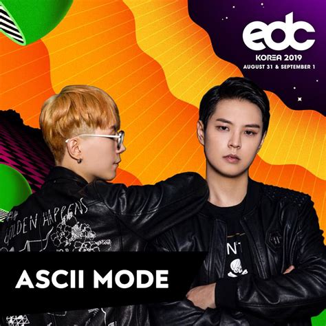 Ascii Mode 아스키모드 Asciimodeofficial Edc Korea