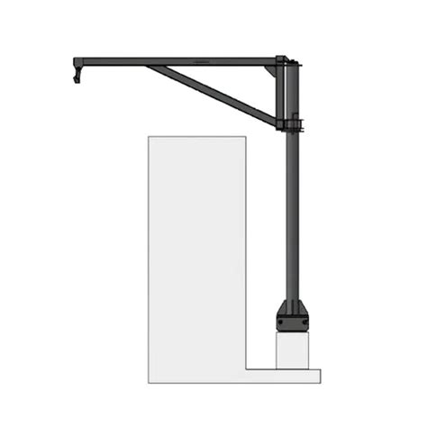 Suspended Gondola Platform Moveable Davit System Davit Arm Bmu System And Davit Arm Suspended