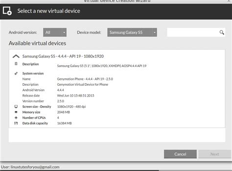 Setup Genymotion Android Emulator In Ubuntu Unixmen
