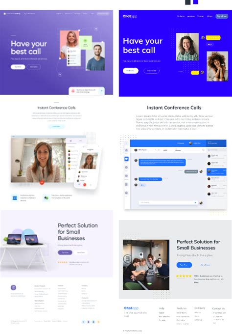 Chat App Homepage Design Figma