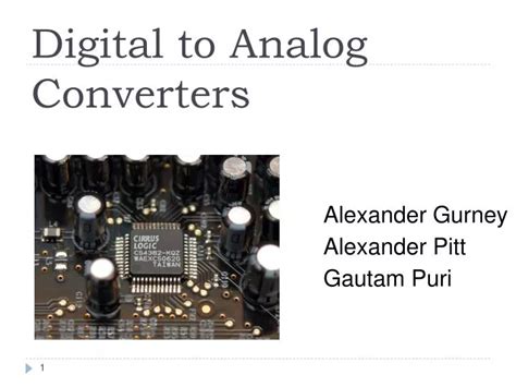 Ppt Digital To Analog Converters Powerpoint Presentation Free